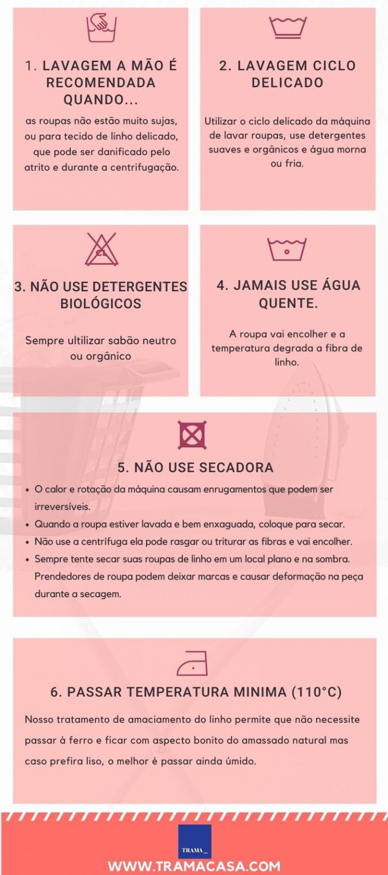 Como lavar roupas de linho sem estragar: Passo a passo completo!